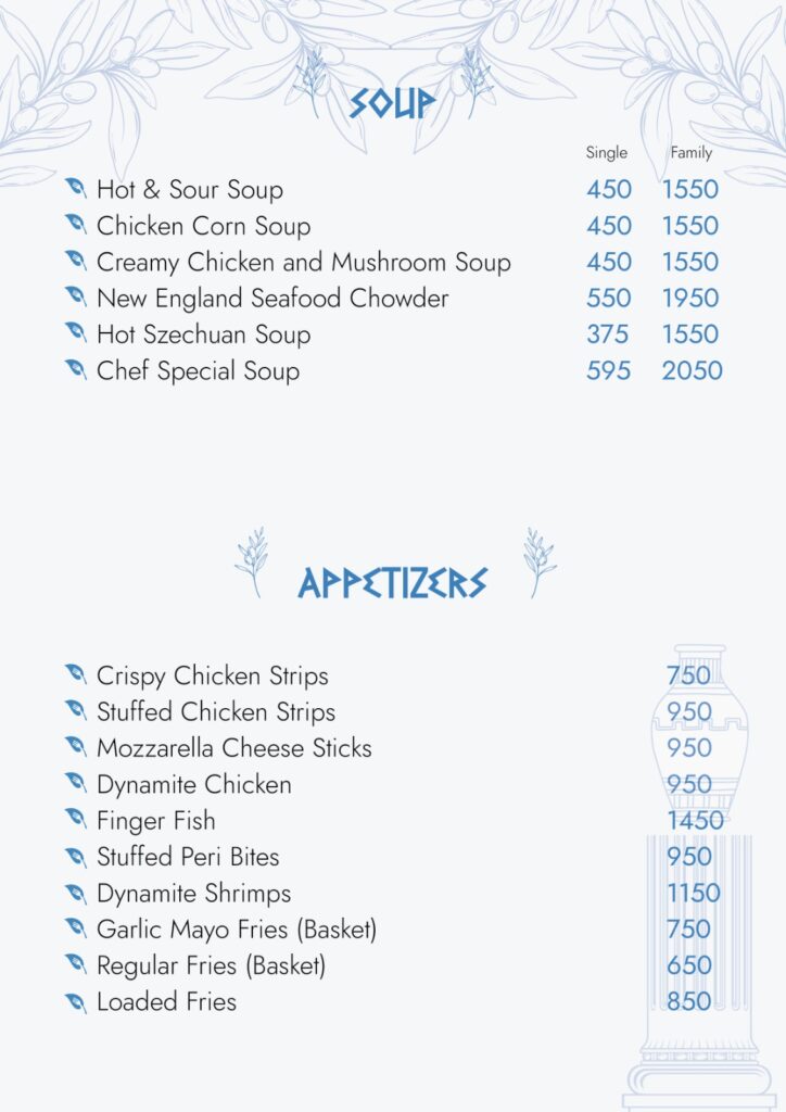 Menu – Lotus Garden
